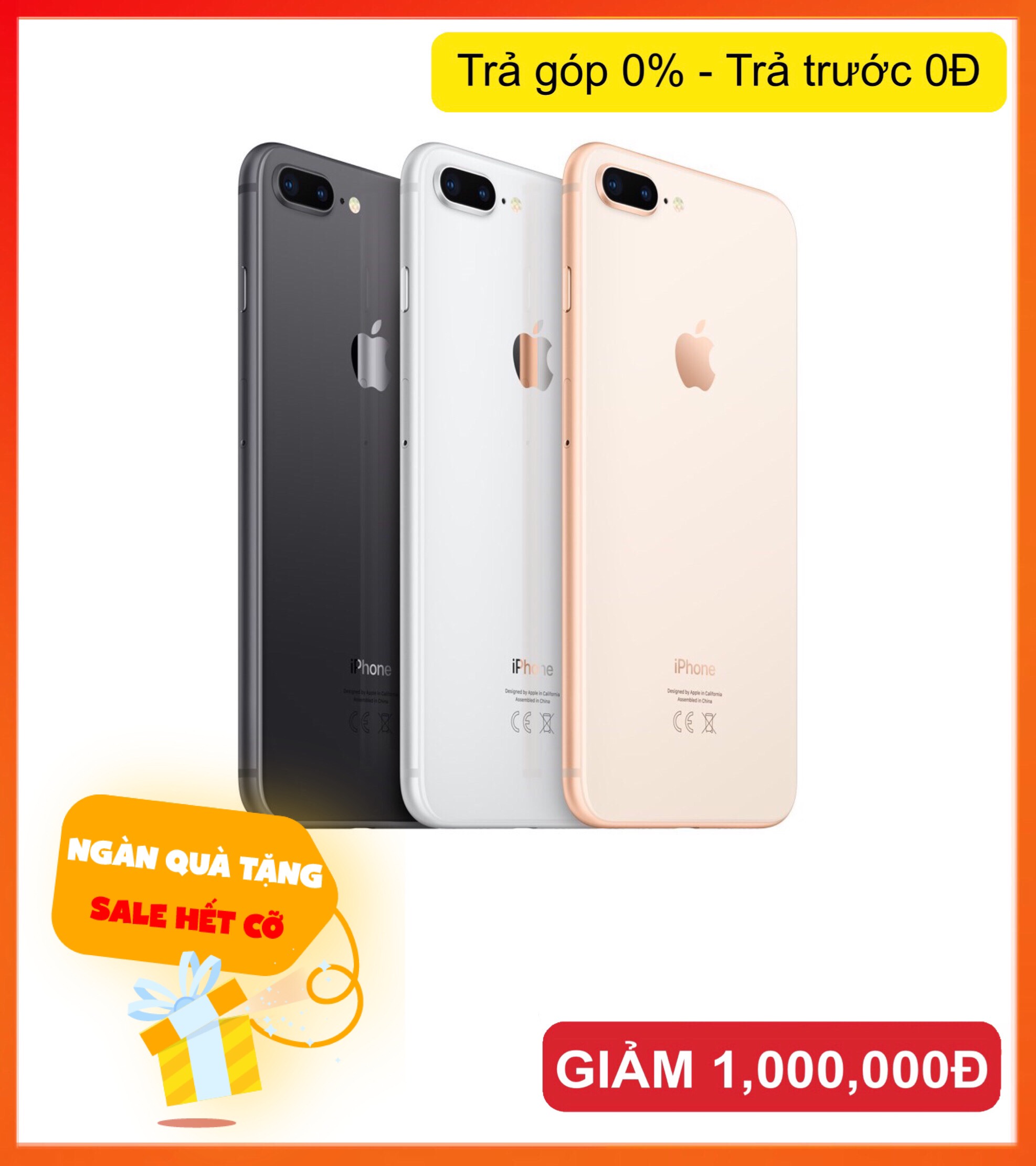 iP 8 Plus - 64GB- CHƯA ACTIVE - 14.590.000